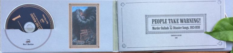 People Take Warning! - Murder Ballads & Disaster Songs, 1913-1938 ...